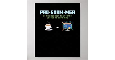 Funny Computer Programmer Poster Zazzle