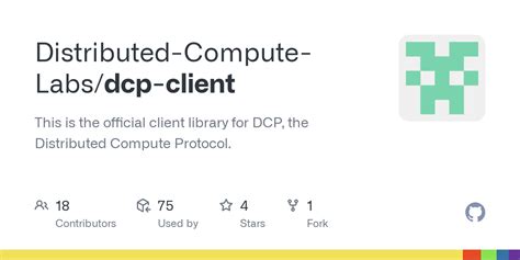 Github Distributed Compute Labsdcp Client This Is The Official