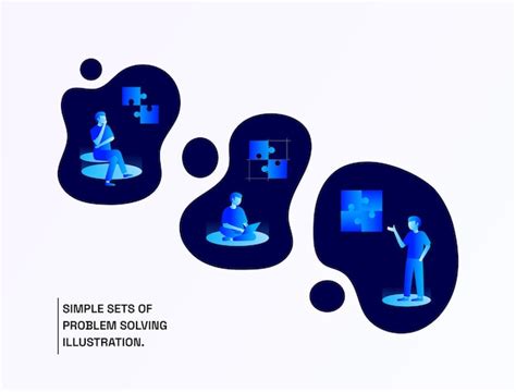 Premium Vector Flat Illustration Of Problem Solving Process