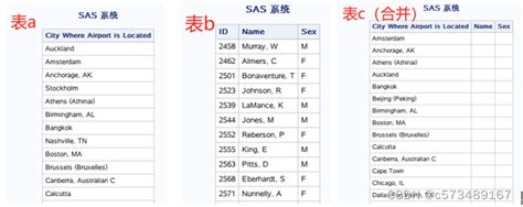 sas 数据集sql垂直（纵向）合并 sql两张表纵向合并 csdn博客
