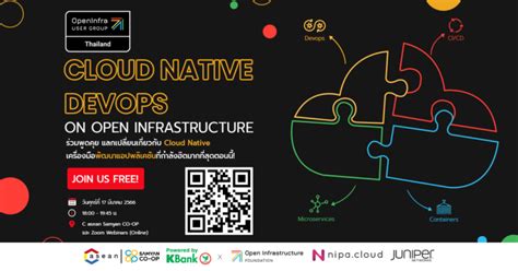 Free Meetup 17 มีนาคมนี้ หากคุณกำลังสนใจใน Cloud Native หรือ Devops อยู่ พลาดไม่ได้กับงาน
