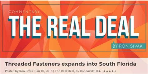 Threaded Fasteners Inc On Linkedin In The News Loomly7zyrh0y