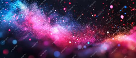 Futuristic Data Visualization With Glowing Blue Lines And Particles Forming A Dynamic Digital