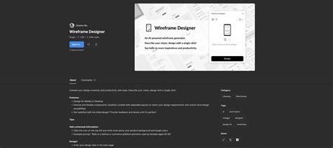 Wireframe Designer Ai Tool For Wireframes