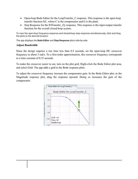 Compensator Design And Parameters Modification Using Bode Plot And Root