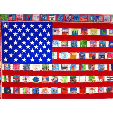 Flag Art Project For Elementary Students