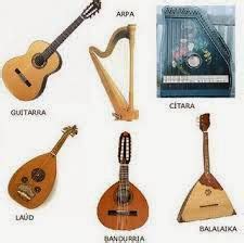 Strings Instruments Family Spacotin