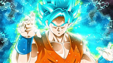 Goku Super Saiyan Blue Dragon Ball Live Wallpaper Moewalls The Best
