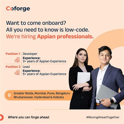 Asmita Mukhekar On Linkedin Coforge Hiring Appian Developer In Hyderabad Telangana India