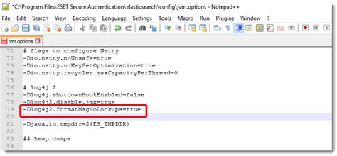 Kb8190 Vulnerability Log4j2 In The Reporting Engine Elasticsearch
