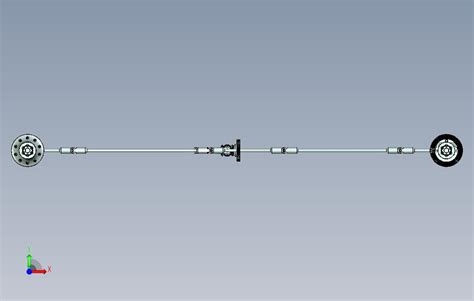 四轮驱动差速器球笼万向节机械示意图ug模型图纸免费下载 懒石网