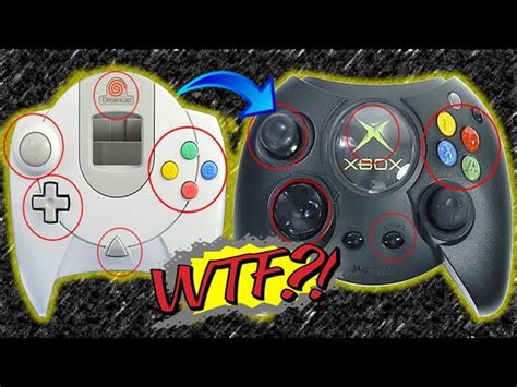 Dreamcast Controller Vs Xbox Controller Sega Dreamcast Official