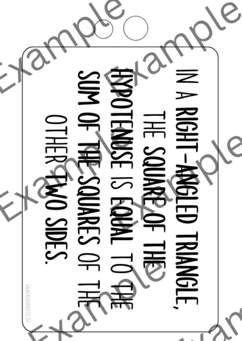 Pythagoras Theorem Za