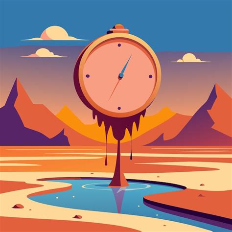 A Pink Clock With The Number 6 On It Premium Ai Generated Vector