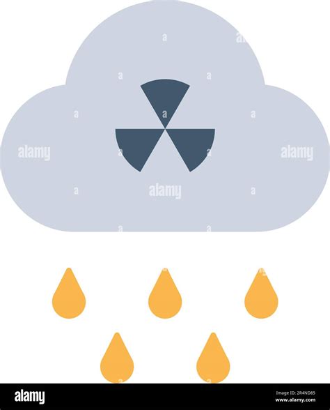 Acid Rain Icon Vector Image Stock Vector Image And Art Alamy