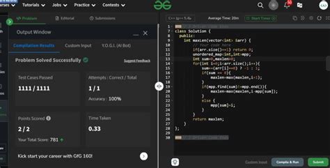 geeksforgeeks gfg160 geekstreak2024 dsa cpp dailycoding consistency… abhinav gavade