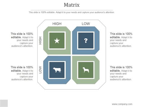 Matrix Ppt PowerPoint Presentation Slide