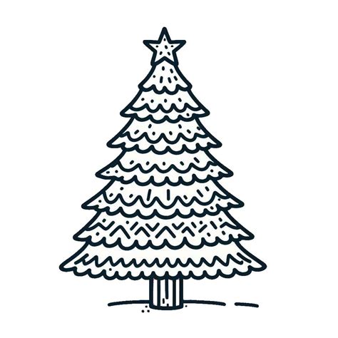 クリスマスツリー ぬりえ Kodomonurie Com