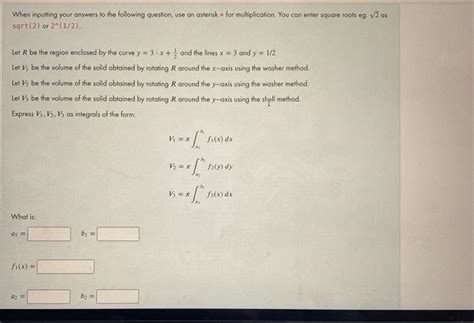 Solved When Inputting Your Answers To The Following