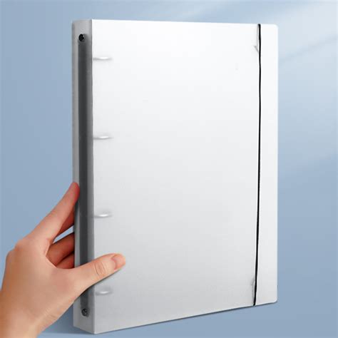 A Four Hole Binder Large Capacity File Folder Portable Buckle File Pack Shopee Philippines