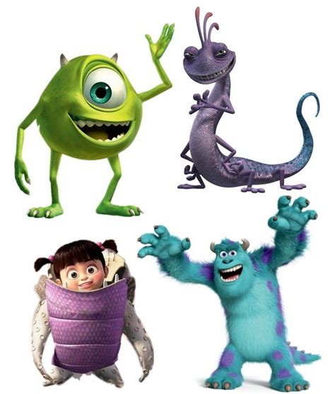 Monstros S A Personagens Topo De Bolo Monstros S A Para Imprimir