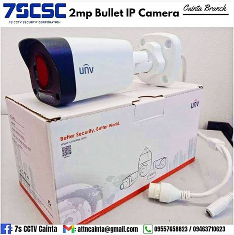 UNIVIEW 2MP Network IR Fixed Bullet CCTV Camera Furniture Home Living Security Locks