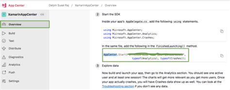 Xamarinforms Crashes In Visual Studio App Center