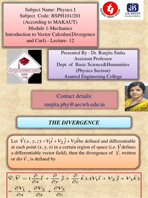 divergence and curl pdf rotation around a fixed axis divergence