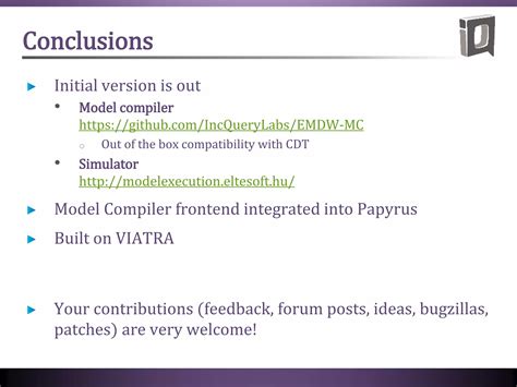 Incremental Model Compiler For Executable Uml Ppt