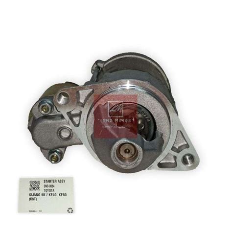 Jual Dinamo Starter Assy Toyota Kijang Super 5k Kf40 8t Di Seller Limz