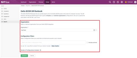 Generating A Datto Bcdr Disaster Recovery Runbook
