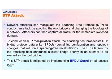 CCNA SRWE Mod LAN Security Concepts PDF Information And Network Security Computing