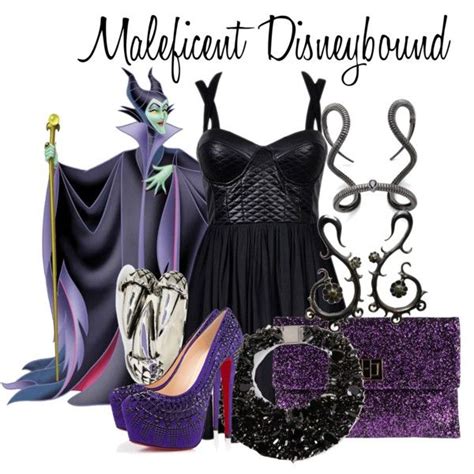 Maleficent Disneybound Disney Outfits Disney Bound Fashion Disney