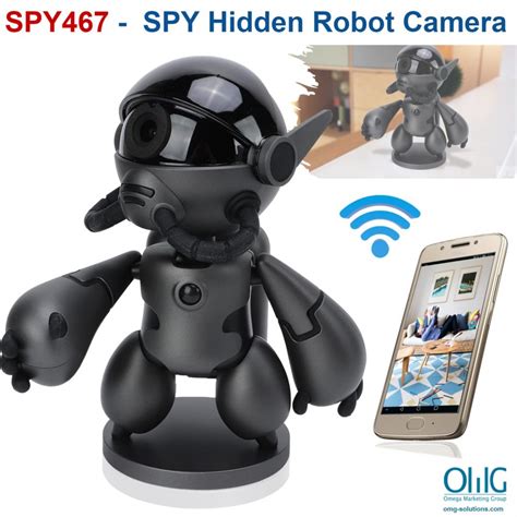 Spy467 Spy Hidden Robot Camera Omg Solutions