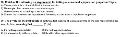 solved a 18 which of the following is a requirement for