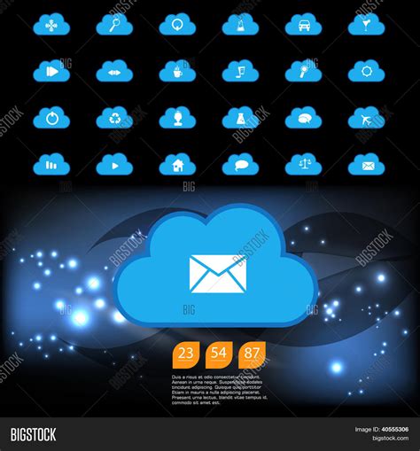 Cloud Computing Vector Photo Free Trial Bigstock