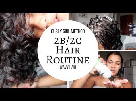 Curly Hair Types Chart How To Find Your Curl Pattern Type B Hair Curly Girl Method Curly