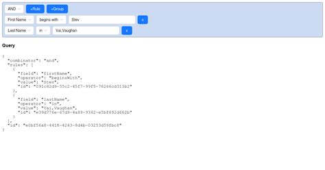 React Querybuilder Antd Example Codesandbox