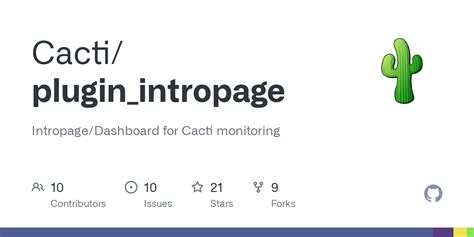 github cacti plugin intropage intropage dashboard for cacti monitoring