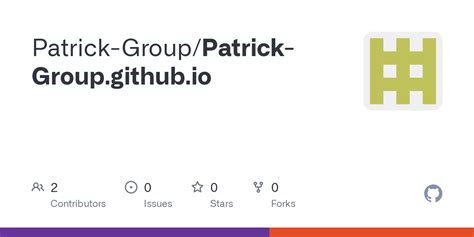 Github Patrick Grouppatrick