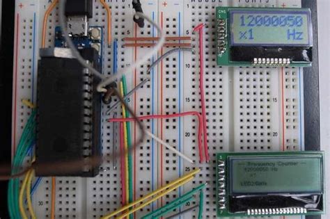 Simple Frequency Counter Mbed
