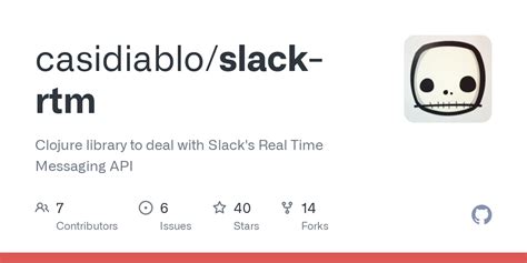 Github Casidiabloslack Rtm Clojure Library To Deal With Slacks