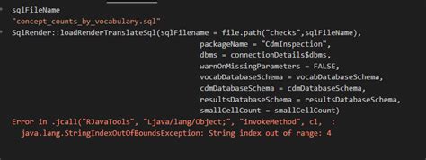 BigQuery Problem With As Column Name Issue EHDEN CdmInspection GitHub