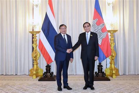 រដ្ឋមន្ត្រីការបរទេសកម្ពុជាអញ្ជើញជួបនាយករដ្ឋមន្ត្រីថៃ ក្នុងដំណើរទស្សនកិច្ចនៅប្រទេសថៃ សុីសុីថាមស៍