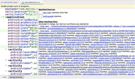 Manifest Merger Failed With Multiple Errors See Logsmenifest