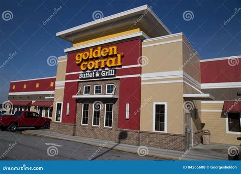 Exterior Of Golden Corral Buffet And Grill Retail Location Editorial