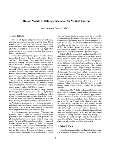 PDF Diffusion Models As Data Augmentation For Medical Imaging