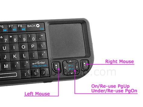 Rii Mini Wireless Bluetooth Keyboard With Touchpad Gadgetsin