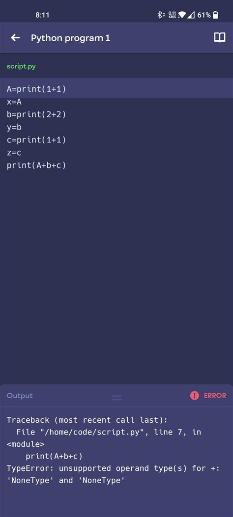 Whats The Problem Here Why Cant I Add Strings That Have A Print Command Inside R