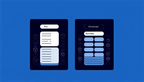 Swift에서의 데이터 구조와 알고리즘 배열과 딕셔너리의 차이점